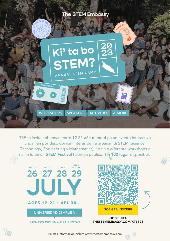 Oportunidad pa hoben na Aruba den STEM (Ciencia, Tecnologia, Ingenieria, y Matematica) – Bon Dia ...