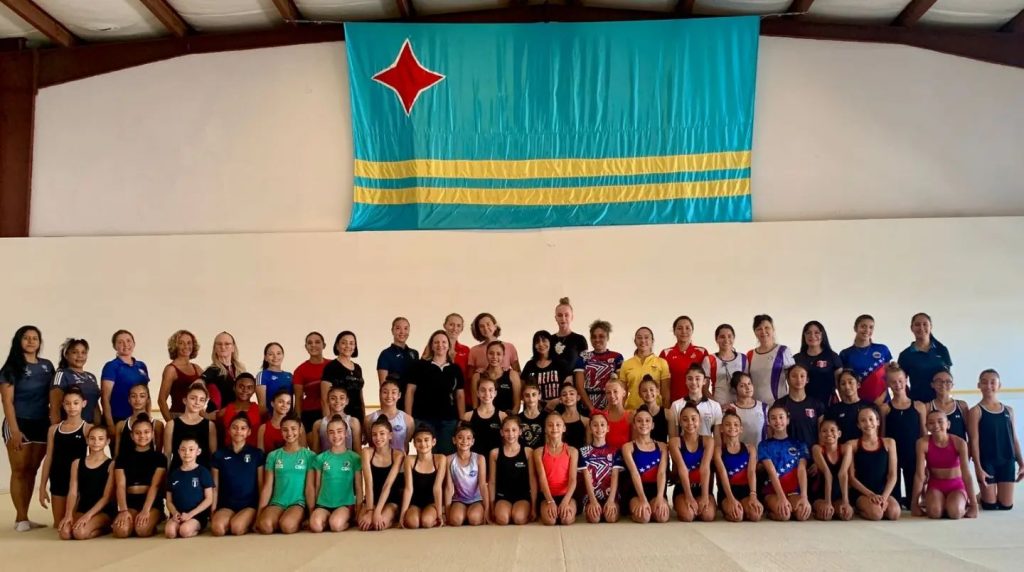 Aruba ta anfitrion di campamento internacional di Rhythmic Gymnastics ...