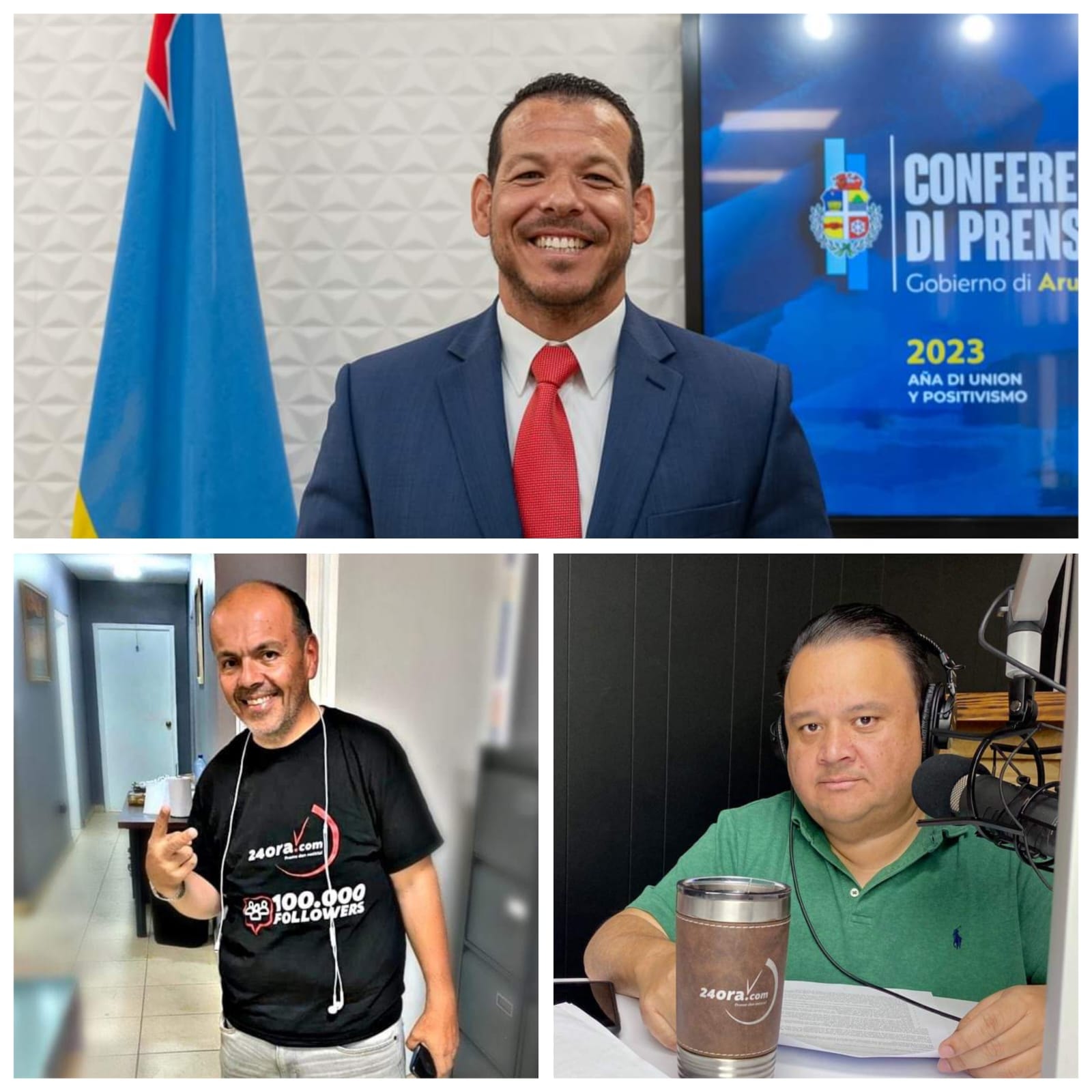 Acusacion di Patrick Paskel y ‘Speed’ Andrade contra minister Tjon ta ...